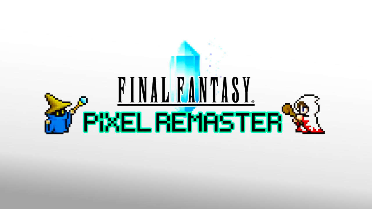 The spectacular Final Fantasy Pixel Remaster series launches very soon